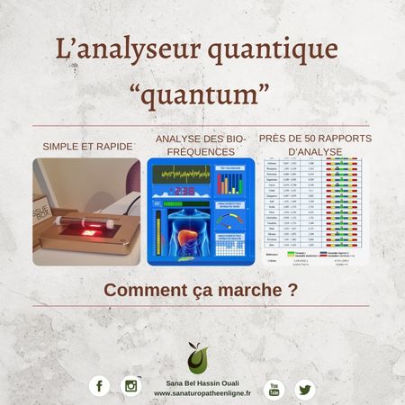Le test Quantum et la consultation naturopathique Sa'Naturopathe